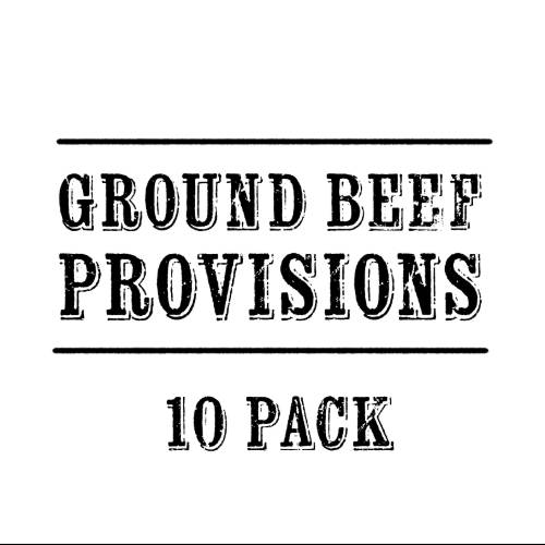 Ground Beef Provisions 10 Pack